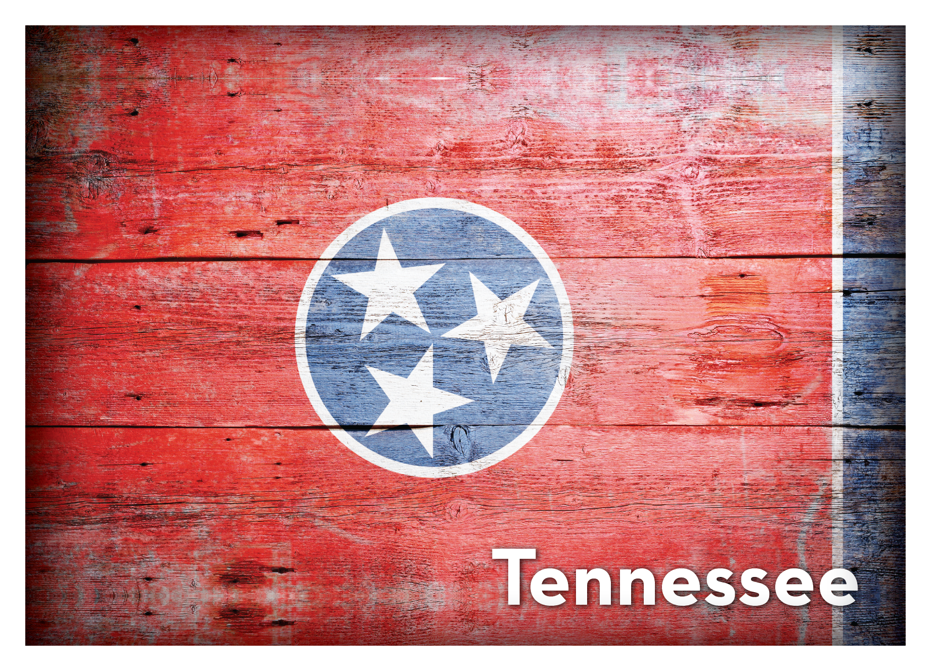Everyone Loves Buttons Tennessee State Flag Souvenir Magnet | Cabela's